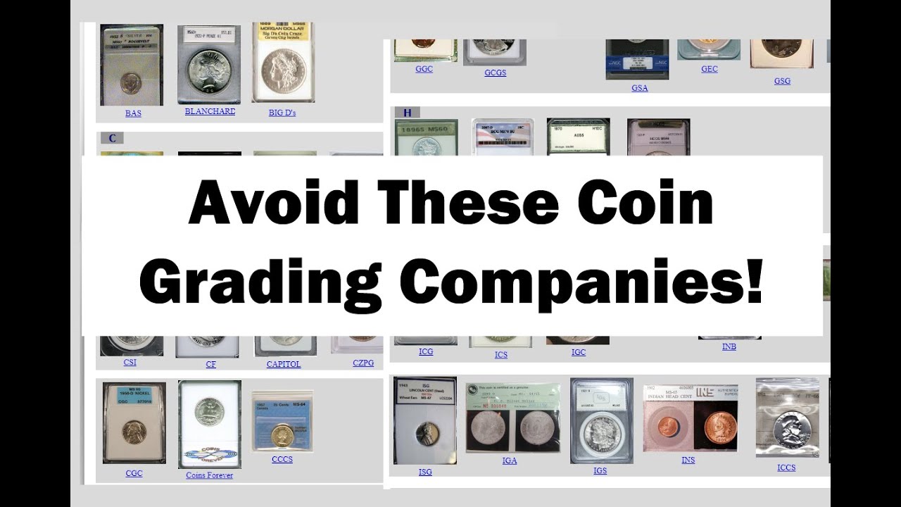 Fake Grading Companies - Fake Slabs - What Graded Coins To Avoid! - YouTube