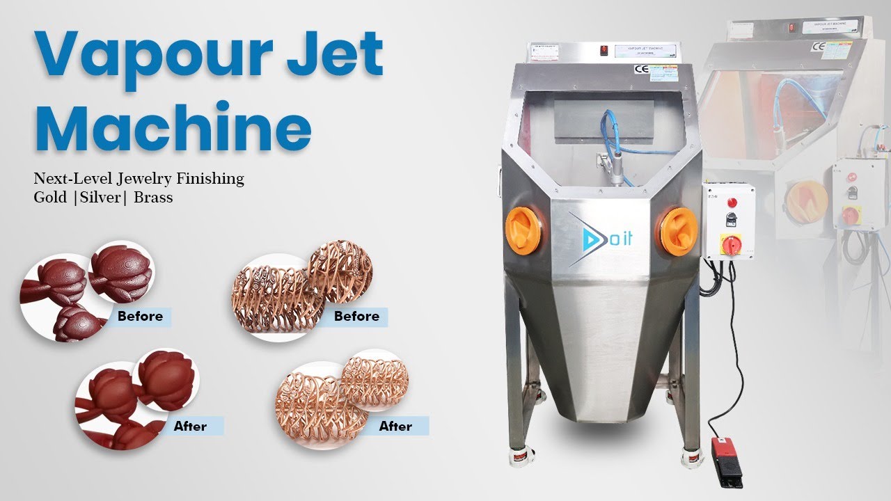 Vapour Jet Machine | Ultimate Jewelry Finishing & Resin Filing Solution ...