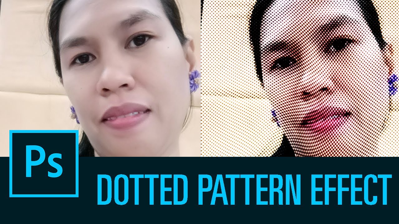 How to Create Dotted Pattern Effect in Photoshop - YouTube
