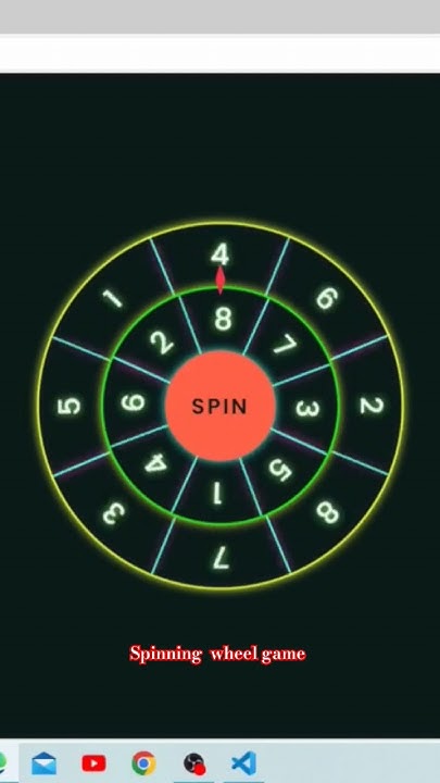 Lucky Spinning Game | #html #css #htmlcss #javascript #webdesign #programming #viral #funny # ...