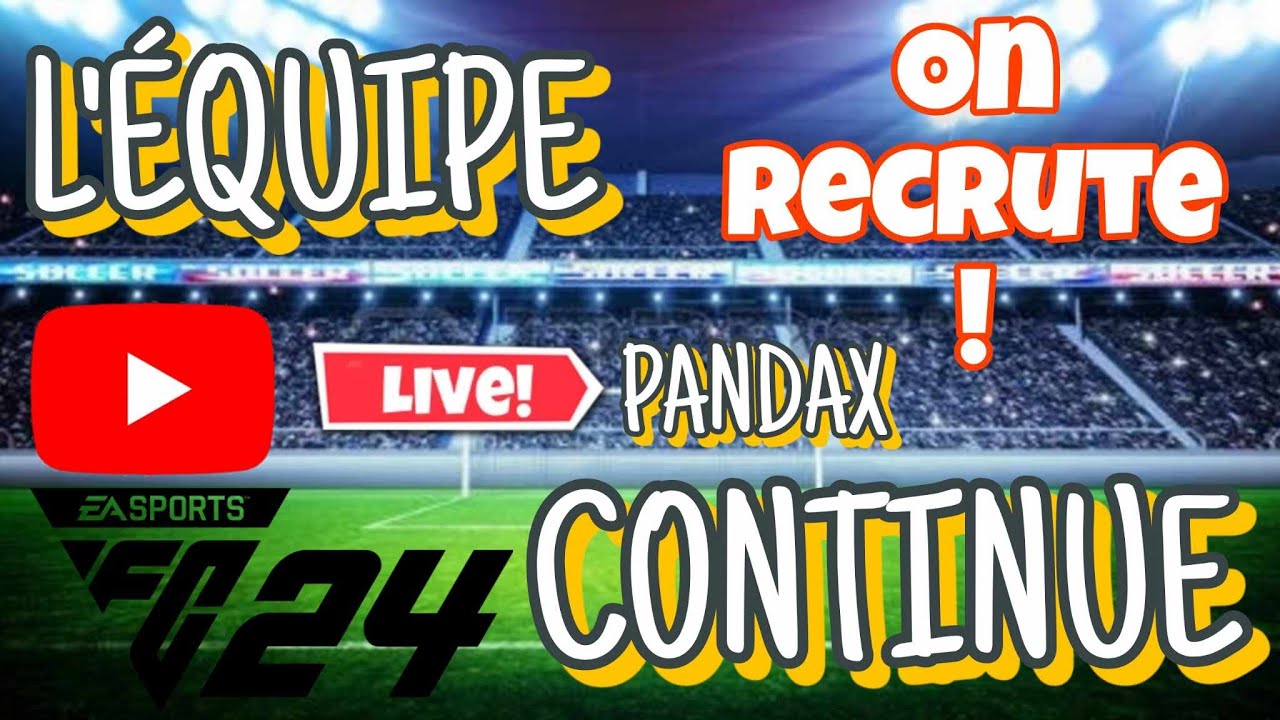 Fc 24 Club Pro Game Abos Venez On Recrute Dans Le Club. LIVE FR PS5 ...