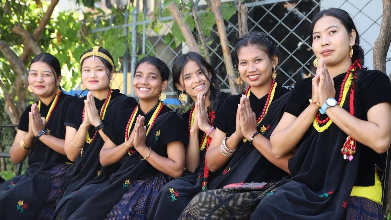 Nepali Christmas Dance // NKIC Student Kathmandu // #music #video - YouTube