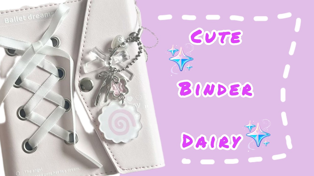 DIY Refillable Dairy at Home _ How To Make Cute Dairy - YouTube