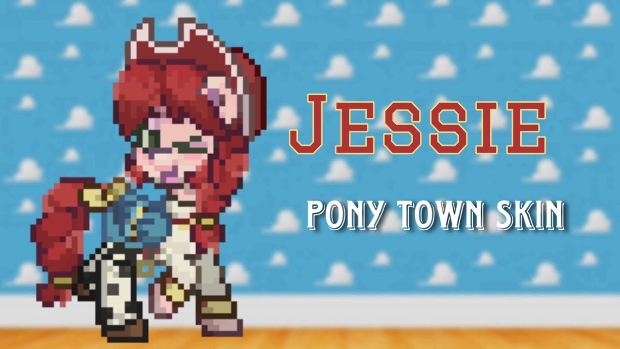 🧸 | Jessie Pony Town Skin Tutorial ~ Toy Story - YouTube