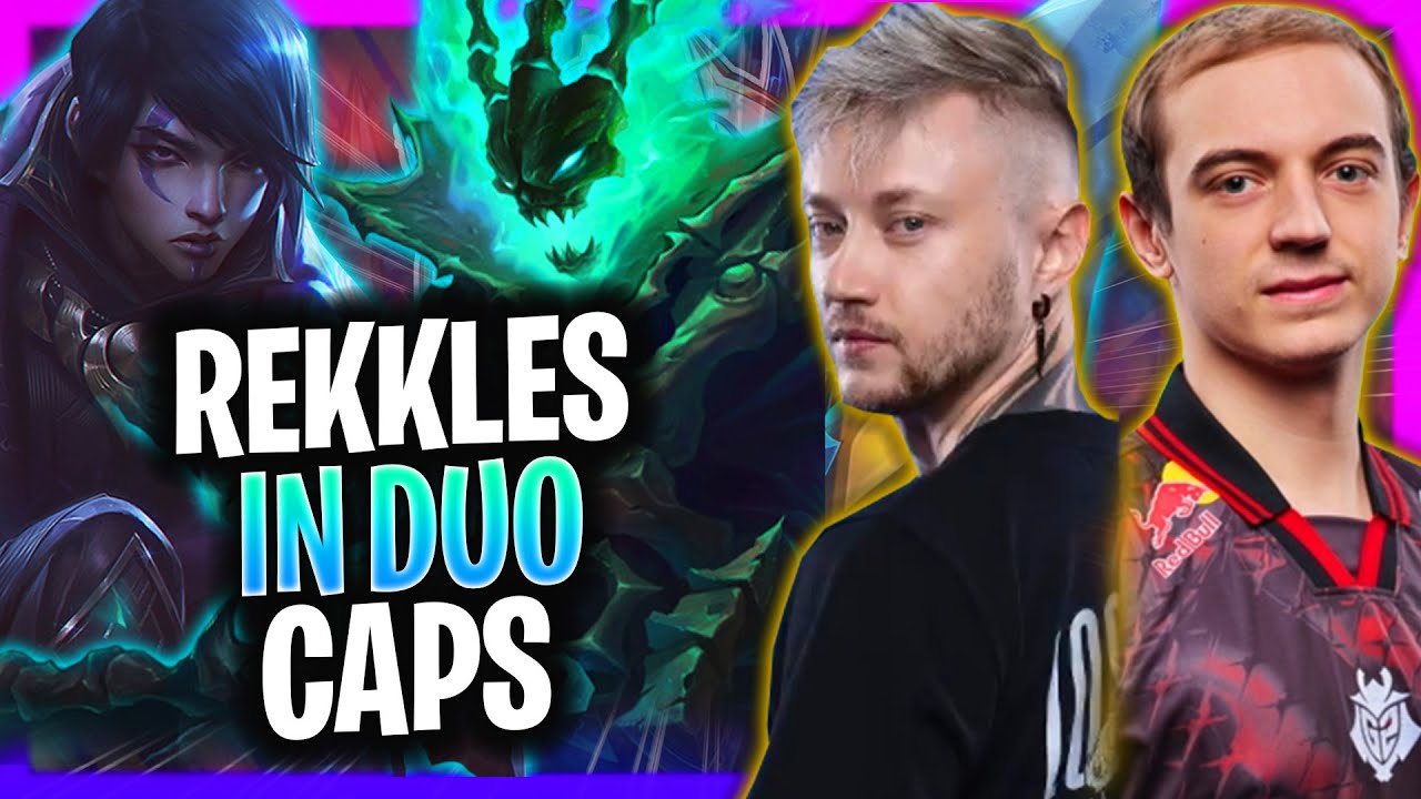 LR REKKLES THRESH in Duo G2 CAPS APHELIOS! | LR Rekkles Plays Thresh ...