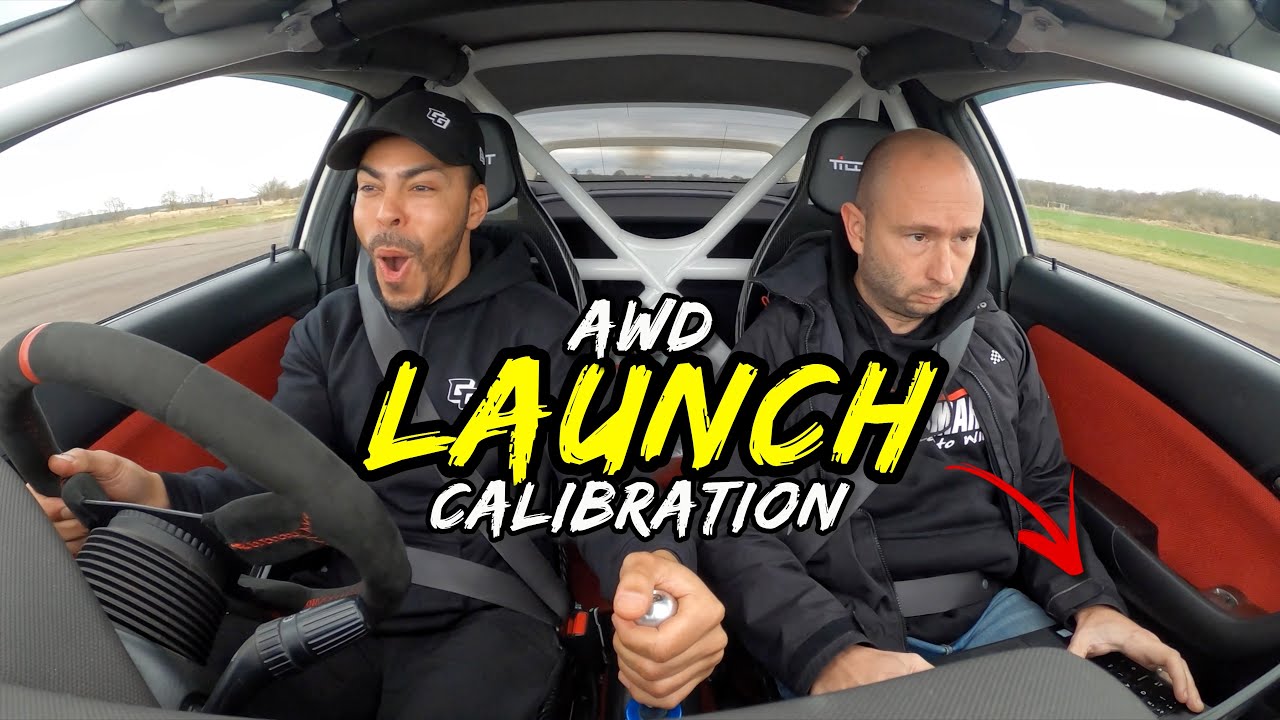 FIRST CLEAN LAUNCHES IN THE TURBO AWD SEQUENTIAL DC5 TYPE R - YouTube