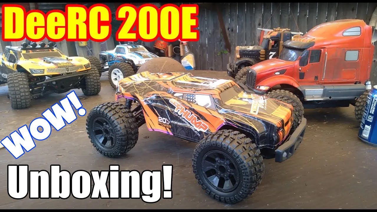 Discover the DeeRC 200E RC Car: Unboxing and Epic Run Review for Budget ...