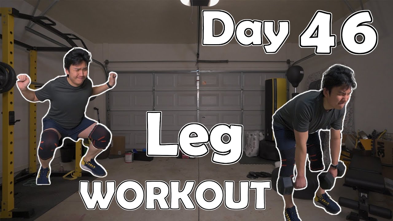 Don't Skip Leg Day My Friend | Day 46 - Workout From Home | Body ...