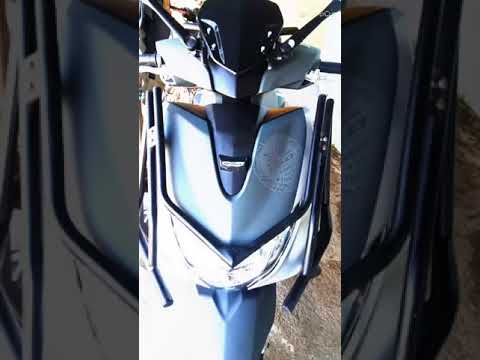 mio gravis limited edition ! !with crash guard and visor - YouTube