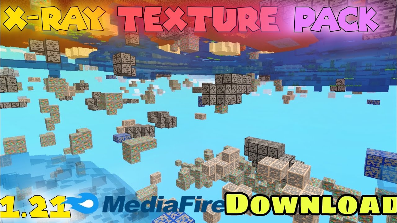X-ray texture pack for Minecraft 1.20/1.21 🤩 Media fire Download 🔥 ...