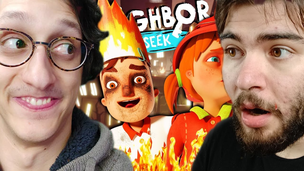ΦΩΤΙΑ στο ΣΠΙΤΙ του ΓΕΙΤΟΝΑ!!! Hello Neighbor Hide and Seek | OA - YouTube