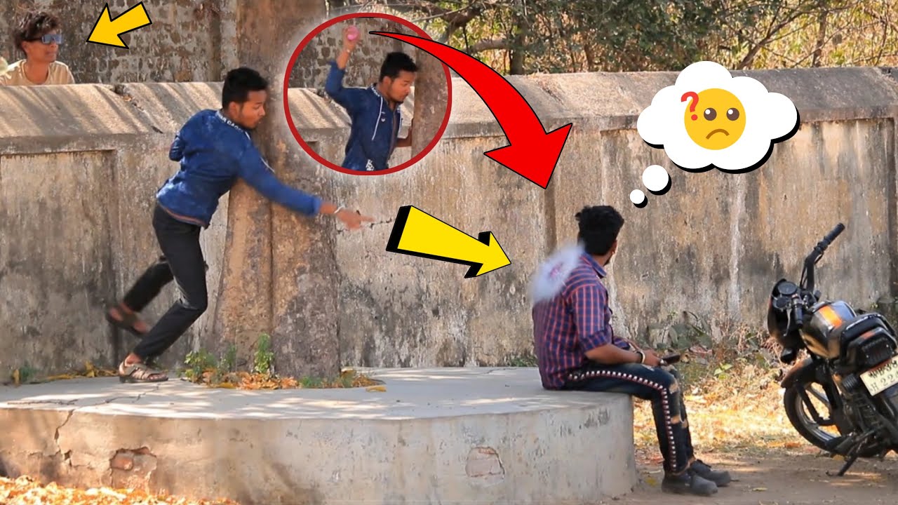 THROWING WATER BALLOON PRANK 🤣 | THIS IS DIBYENDU - YouTube