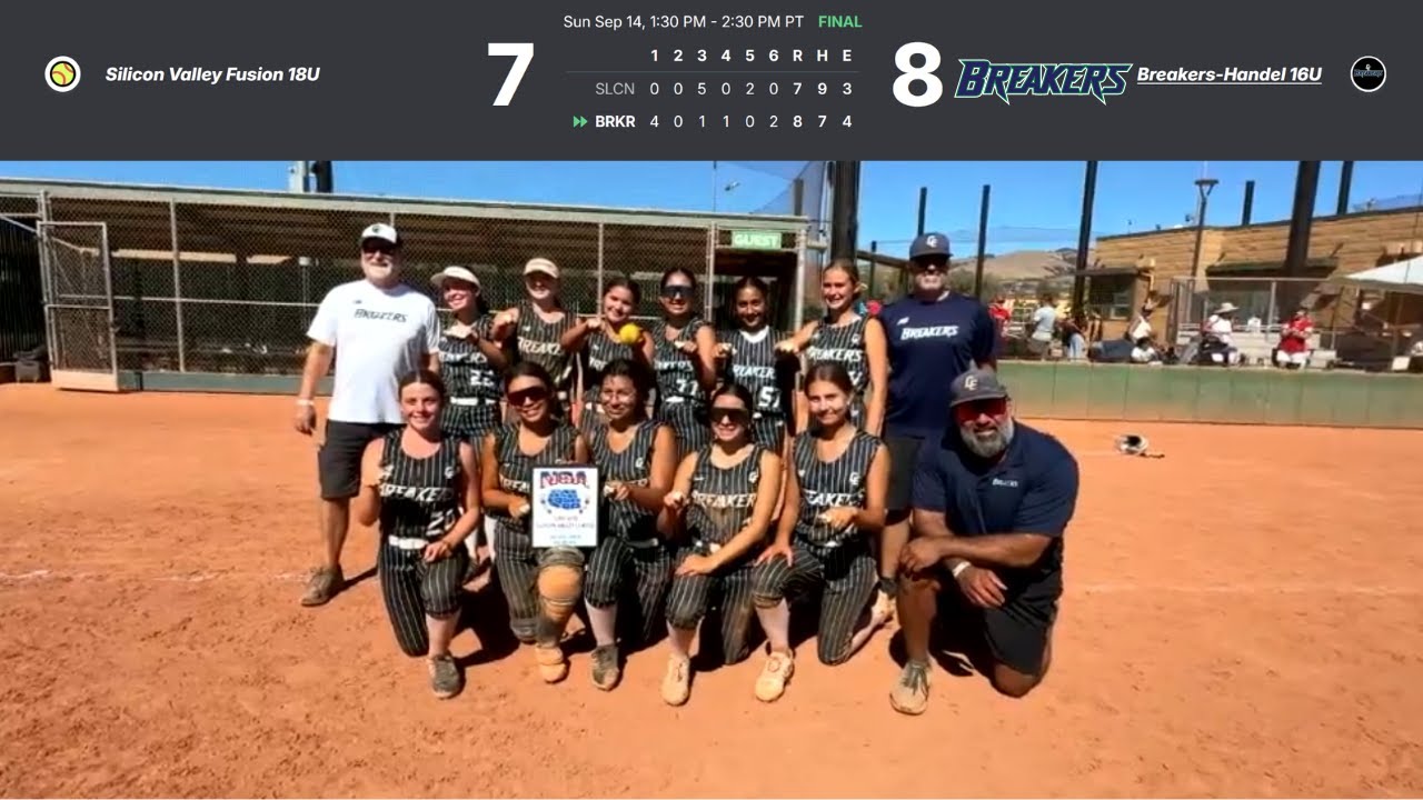 EPIC BATTLE! Breakers - Handel 16U beats Fusion 18U - Elite Fastpitch ...