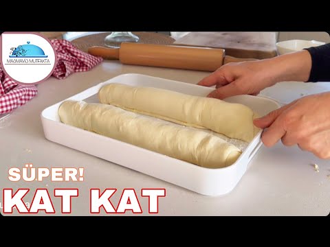 BU ŞEKİLDE KOLAYCA KAT KAT KURUVASAN POĞAÇA YAPIN💢YİYENLER HAYRAN KALSIN*Nr 643