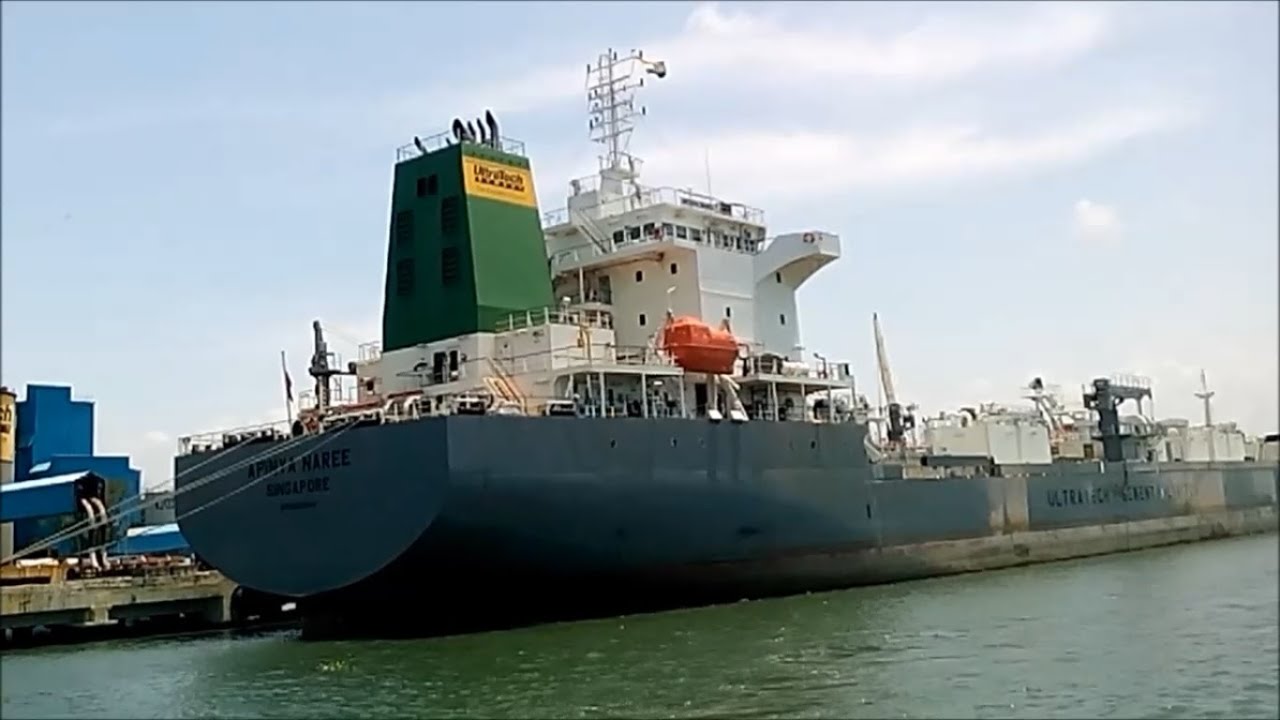 Ultra Tech Cement - Shipping Vessel - YouTube