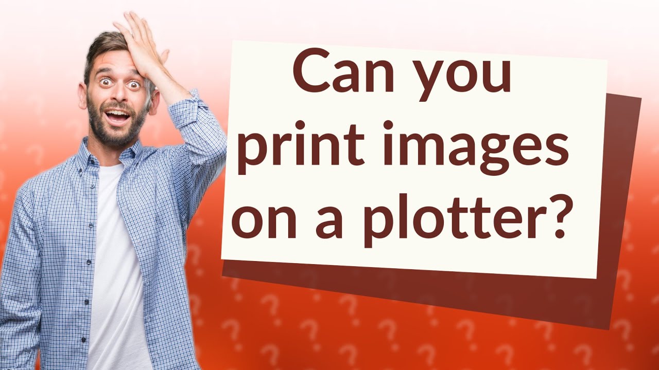 Can You Print Images On A Plotter YouTube Can You Print Images On A Plotter YouTube