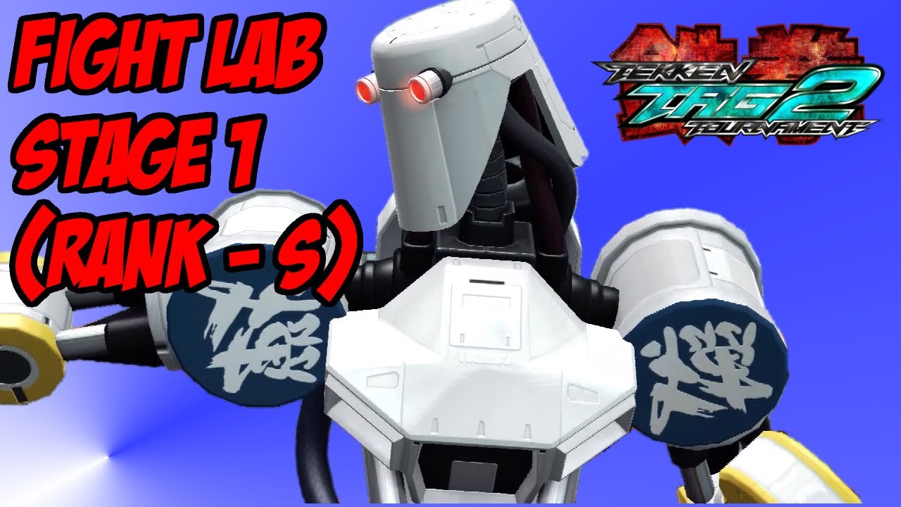 Tekken Tag Tournament 2 - Fight Lab Stage 1 (Rank S) - YouTube