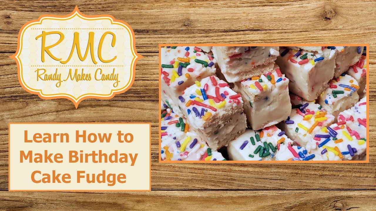 Randy Makes Birthday Cake Fudge (1st Anniversary Episode!) - YouTube