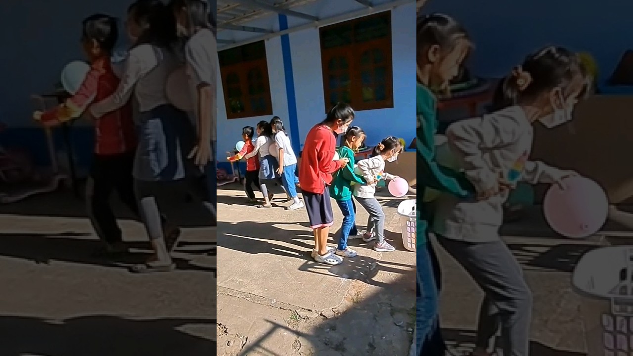 Balloon Relay Race - YouTube