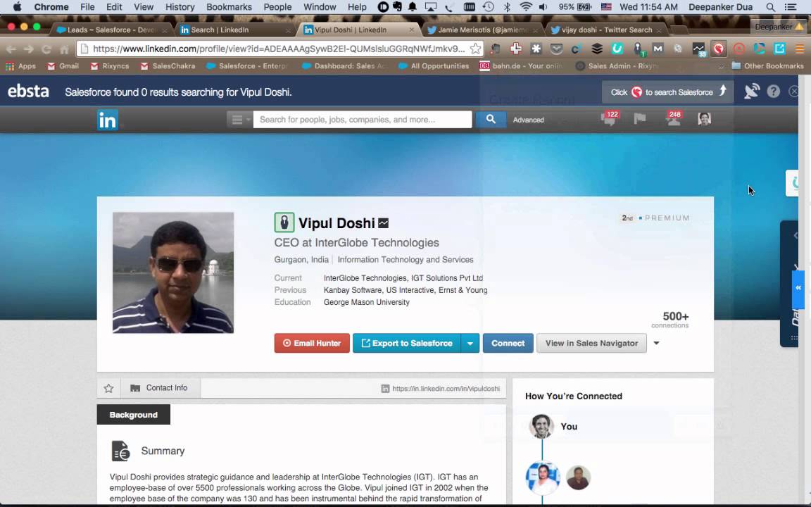 How to build prospecting list on salesforce, very fast? - YouTube
