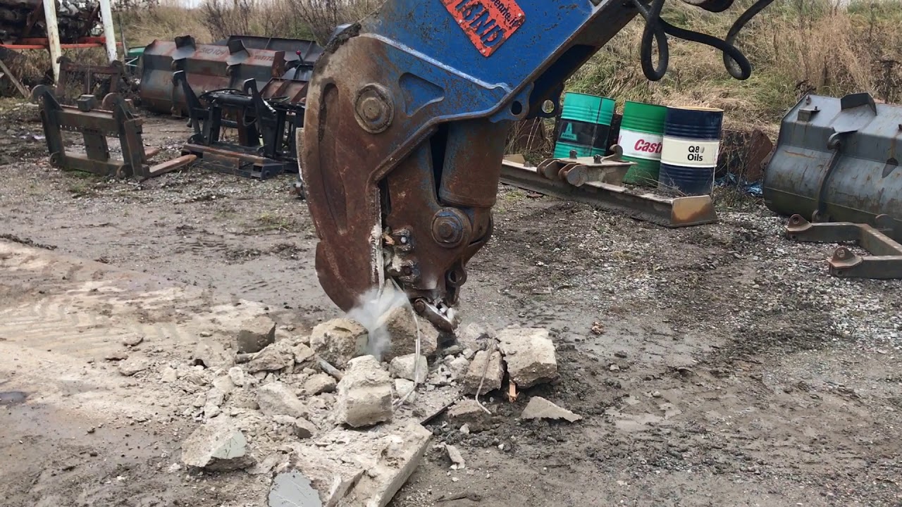 Köp Betong crusher pulverisator B20 på Klaravik - YouTube