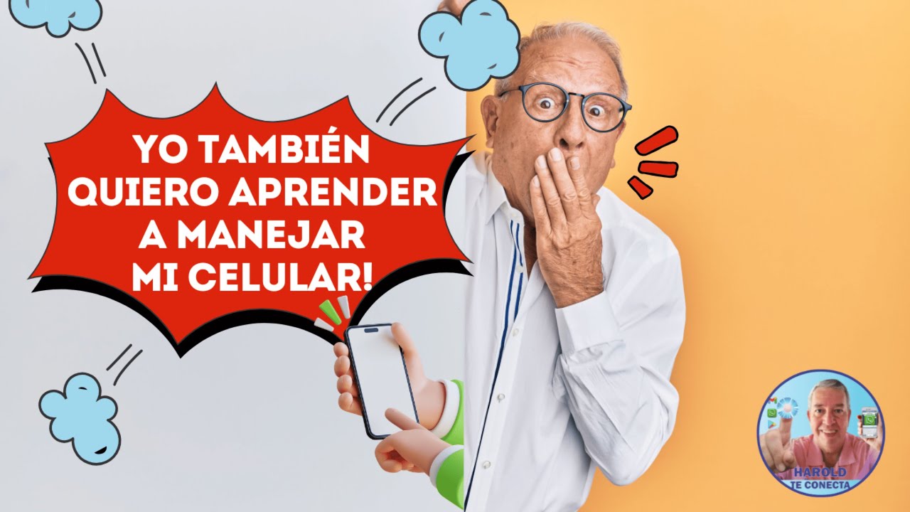 Cómo Rodrigo (86 años) Aprendió a usar su Celular (Curso Harold te ...