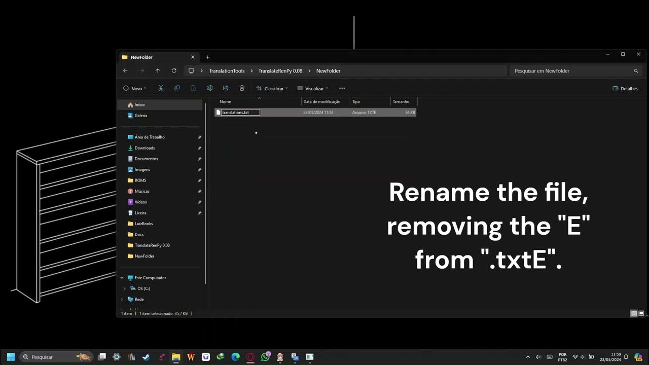How to TRANSLATE and set MULTIPLE LANGUAGES for RenPy projects - YouTube