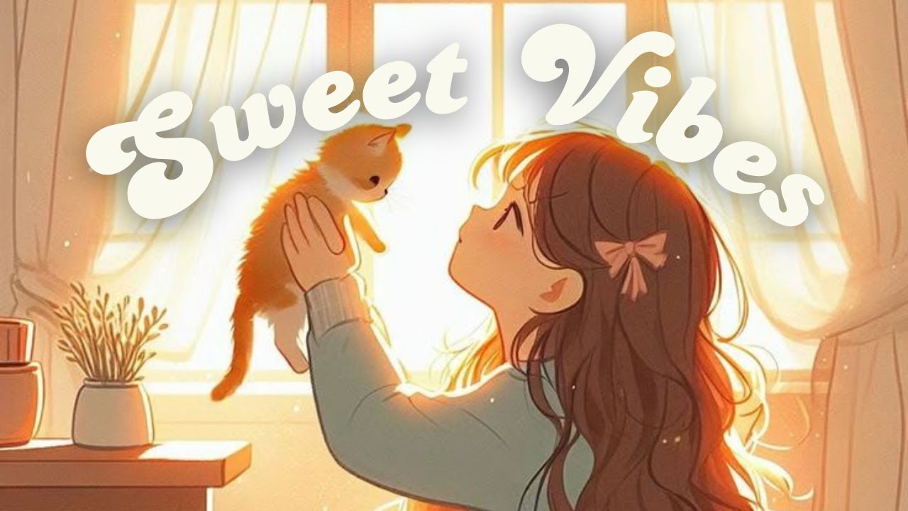 Sweet Vibe 🍪1 hour of comfy songs | stream cafe cute & relaxing music🍬 ...
