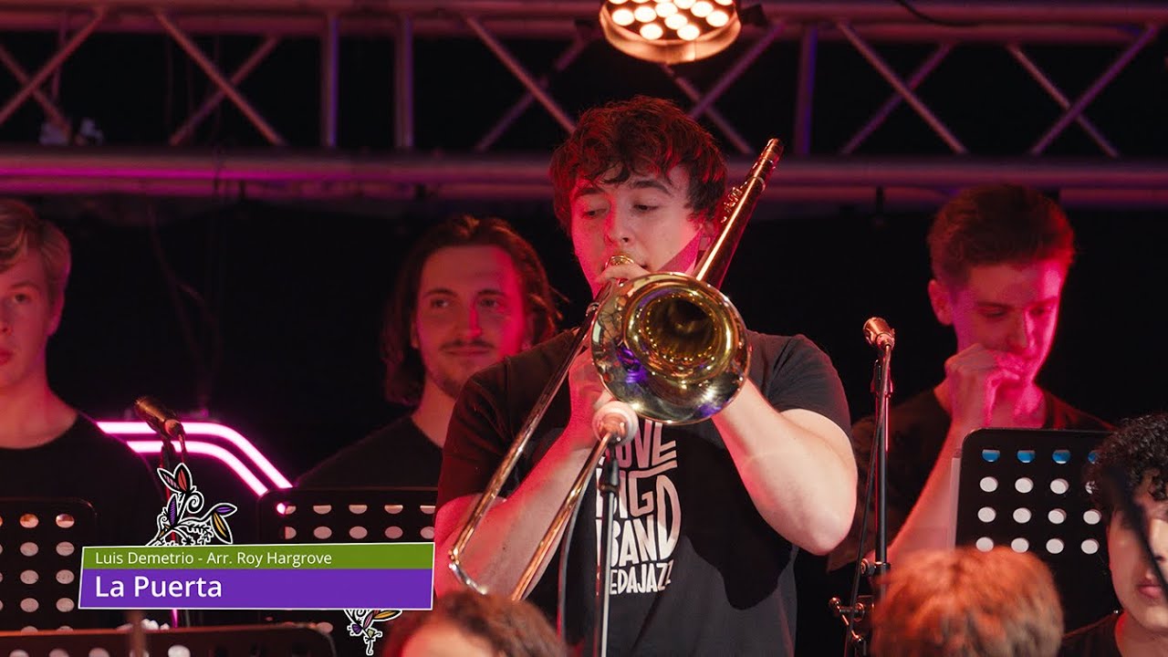 Jove Big Band Sedajazz "La Puerta" (Luis Demetrio. Arr. Roy Hargrove ...