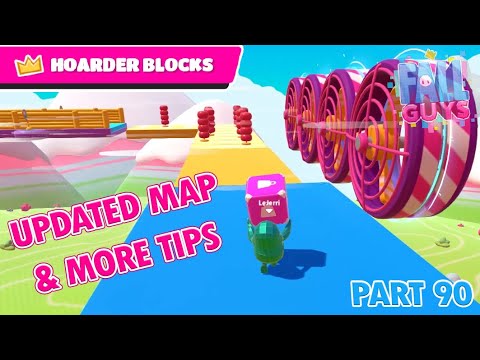 FALL GUYS: Hoarder Blocks - Updated Map - YouTube
