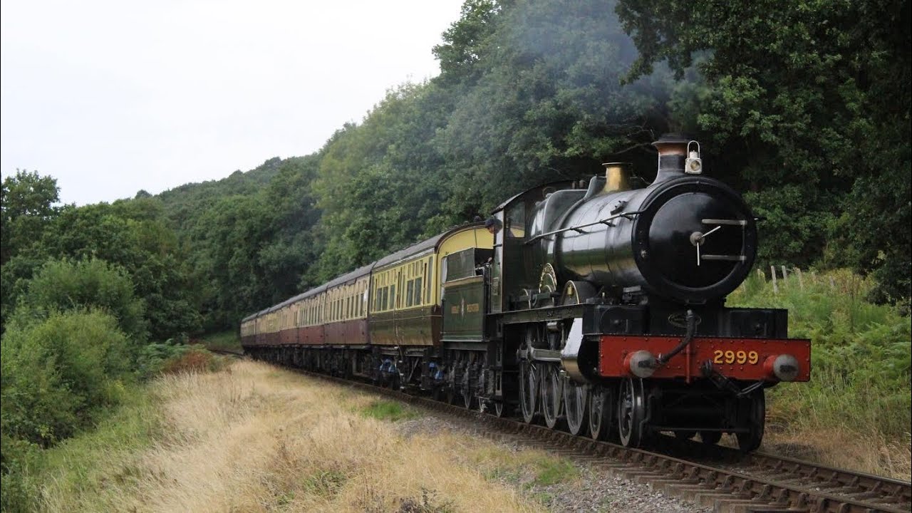 2999 : Lady of Legend (Accelerates South bound out of Northwood Halt ...