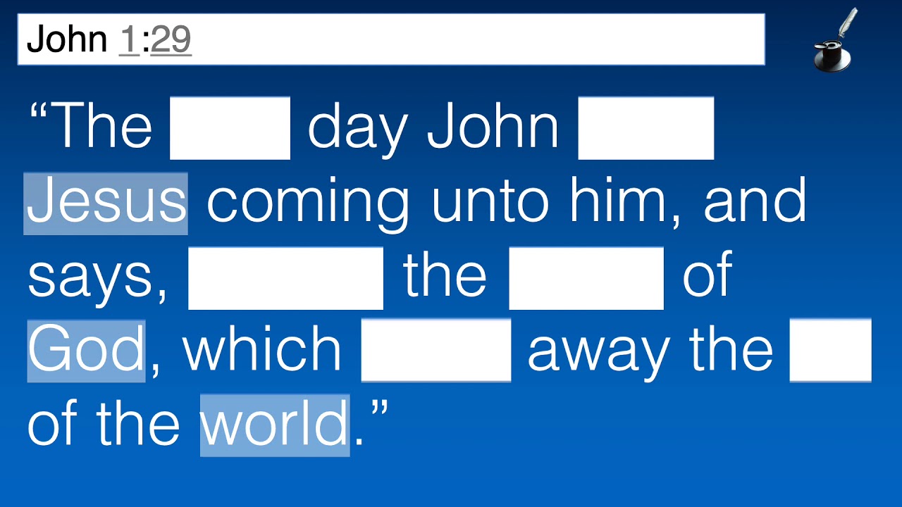 John 1 29 YouTube