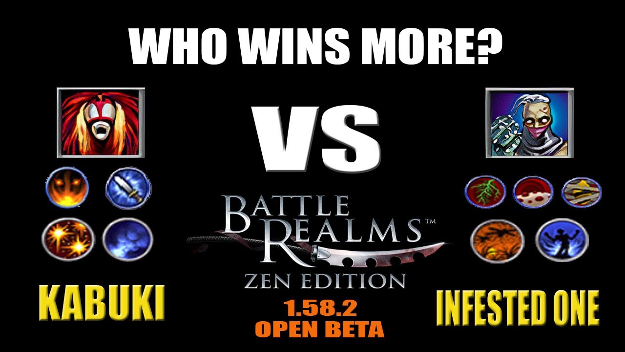 Ultimate KABUKI vs INFESTED ONE Fight!! - Battle Realms Zen Edition 1. ...