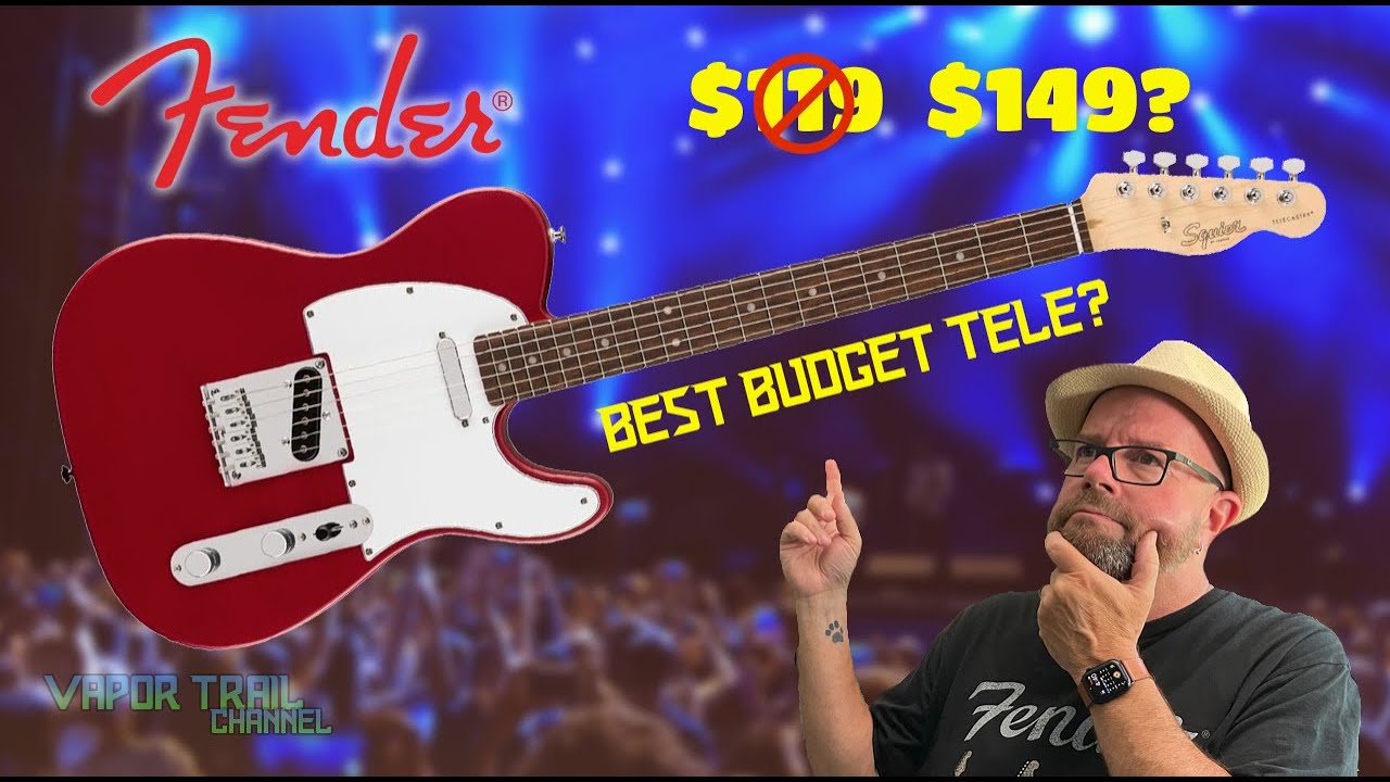 NEW Fender (Squier) Debut Telecaster - BEST Budget Telecaster? - YouTube