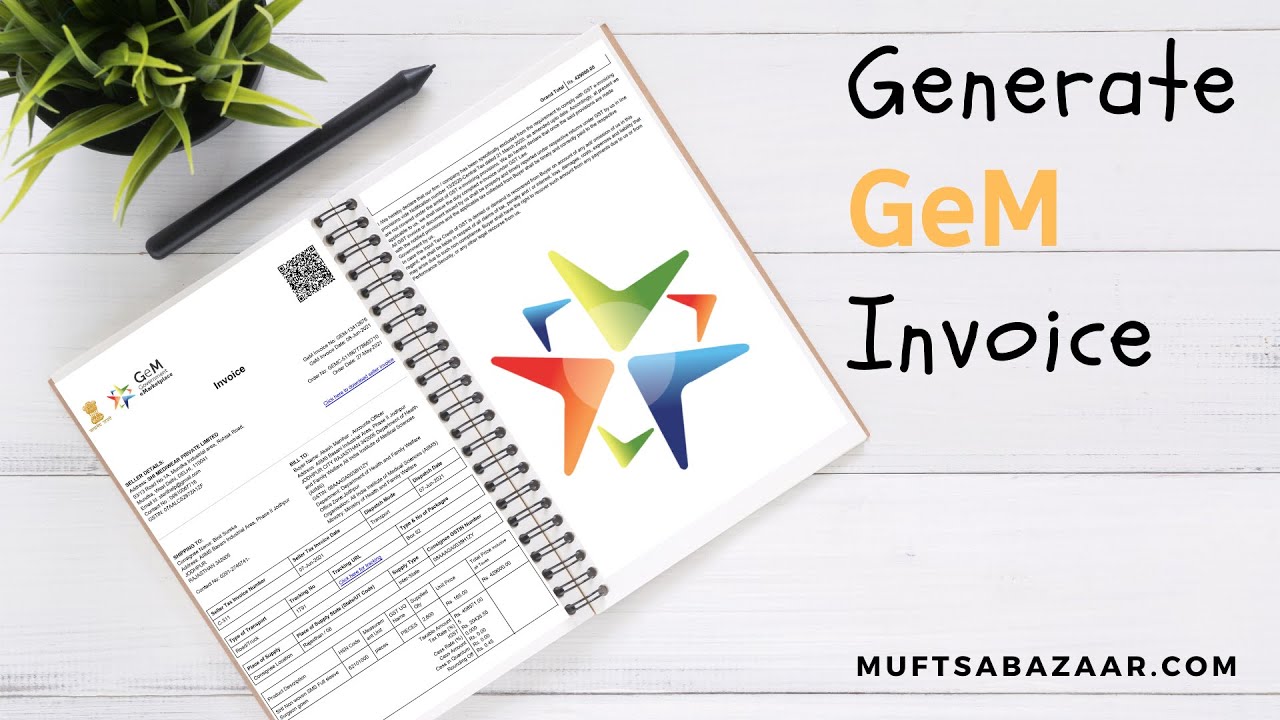 GeM: Generate Invoices | How to generate invoices on GeM (Government e ...