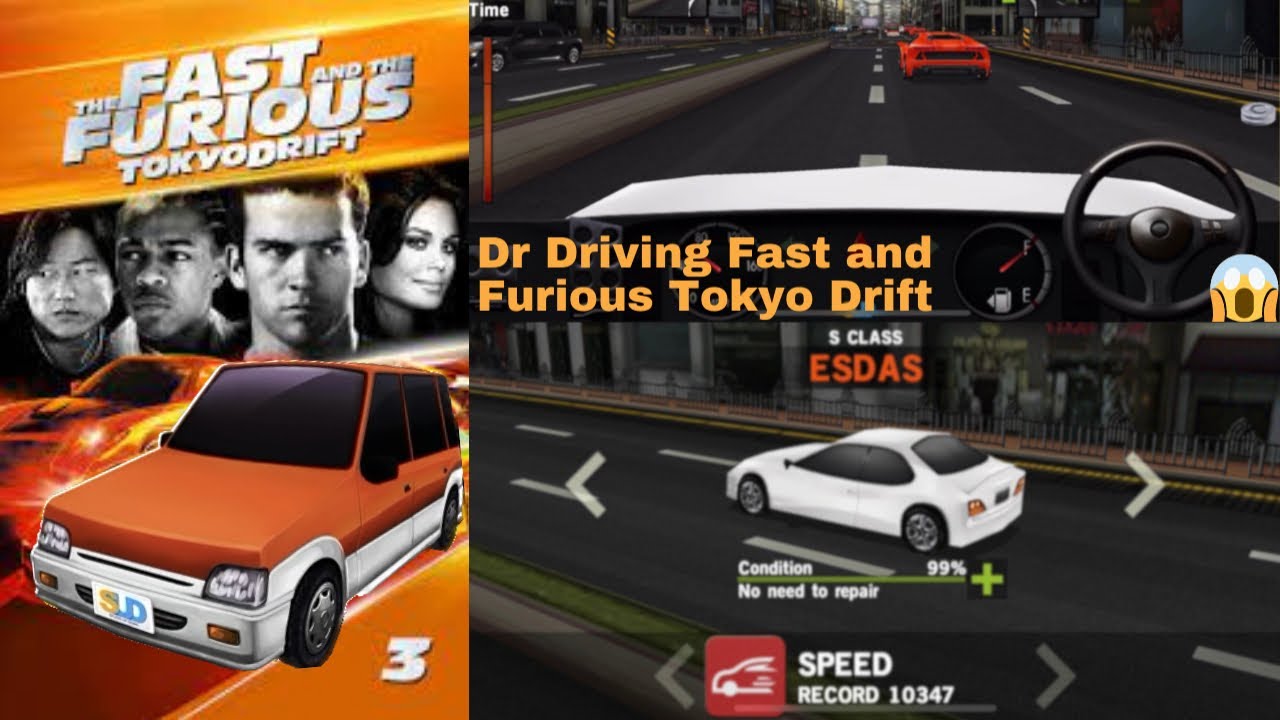 Dr Driving mobile game,Fast and Furious Tokyo drift edit…… - YouTube