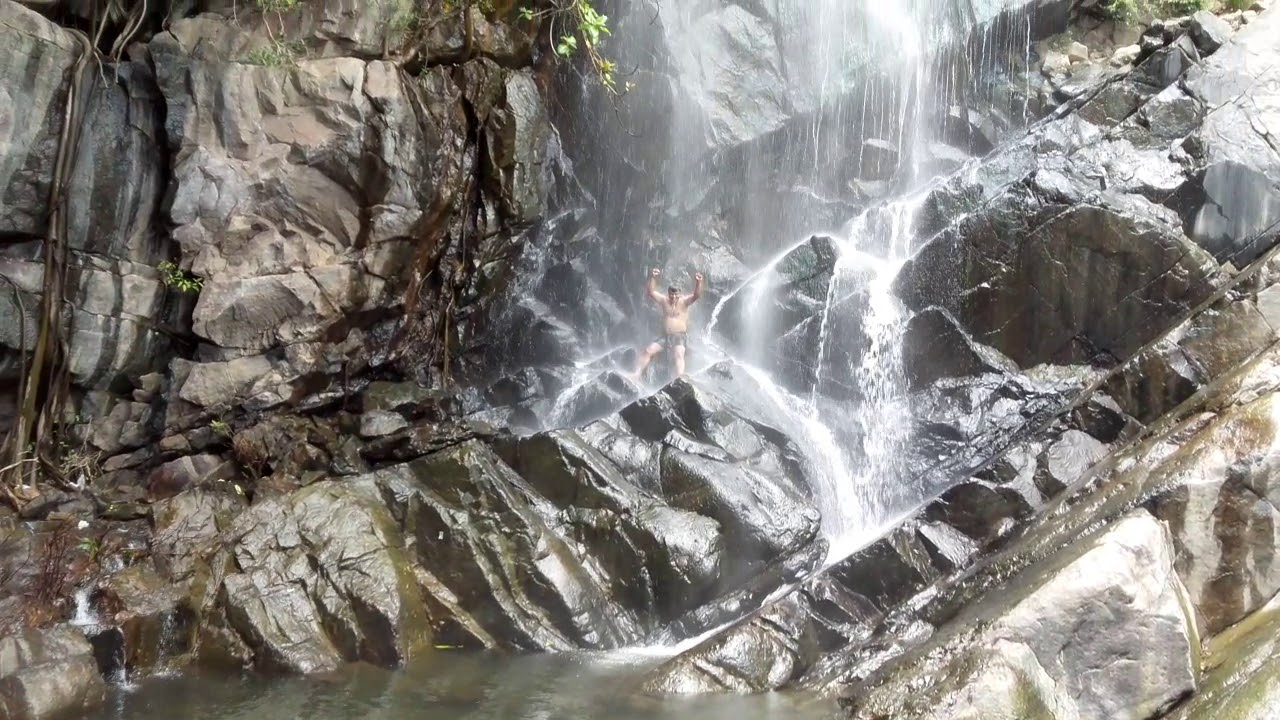 Parashar waterfall - YouTube