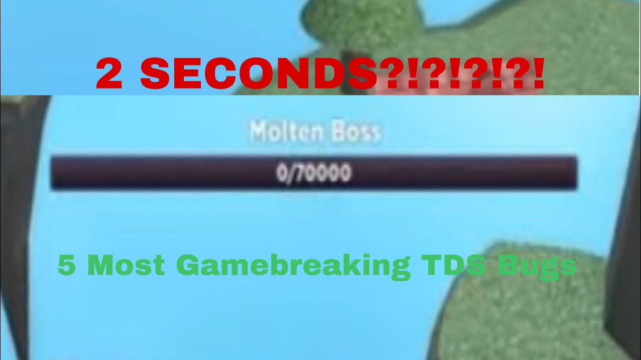 5 MOST GAME BREAKING GLITCHES IN TDS HISTORY - YouTube