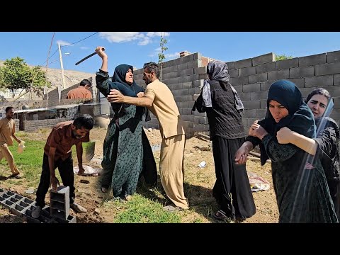 Mohammad's efforts to build a new house; Fatemeh's struggle to defend her rights.