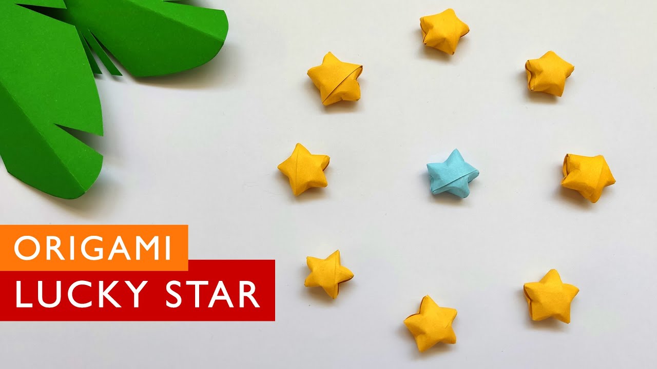 Origami Lucky Star | How to fold - YouTube