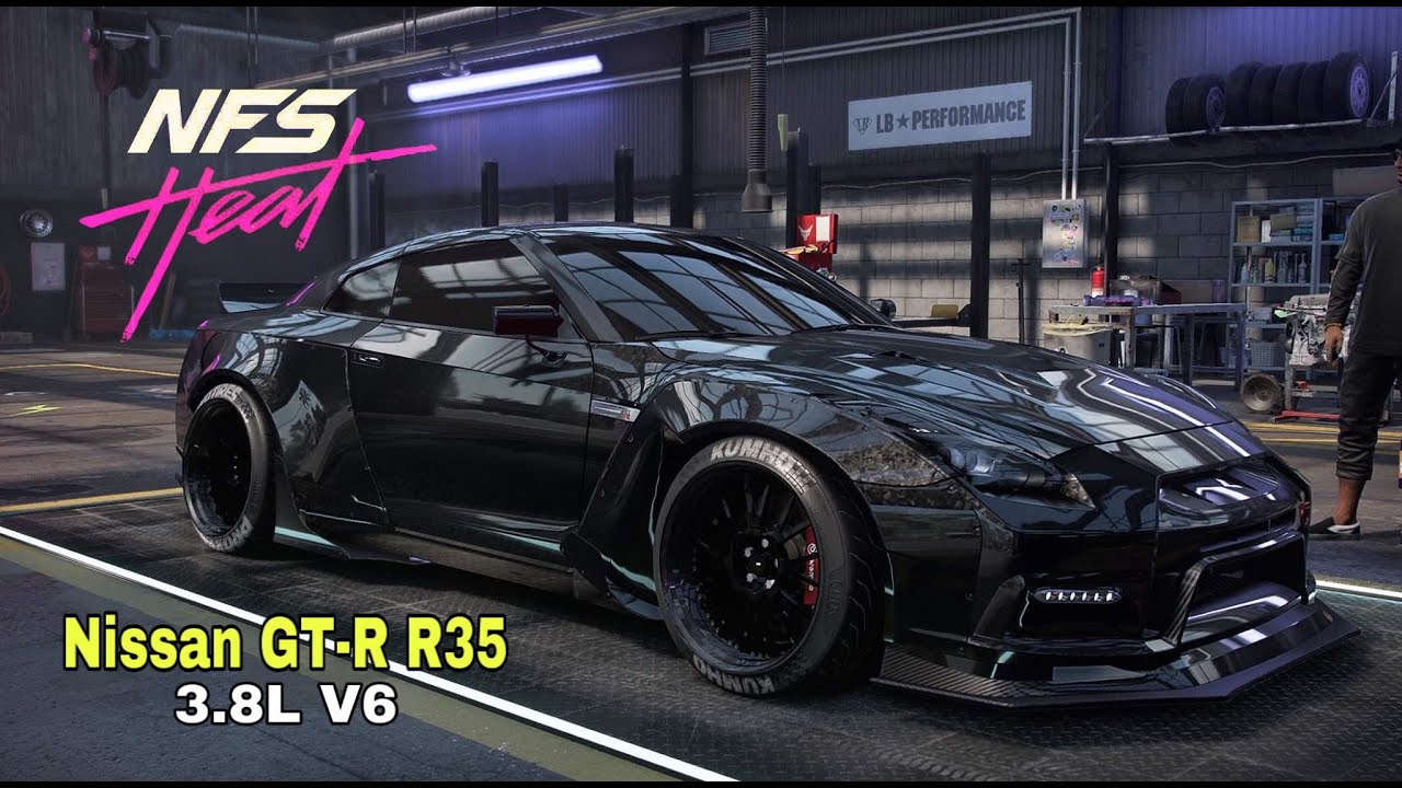 Nissan GTR R35 3.8L V6 - Need for speed Heat (Game Play) - YouTube
