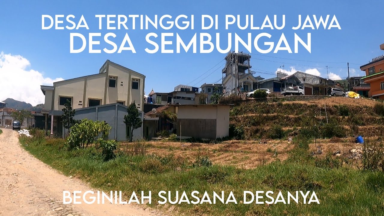 Pesona Desa Sembungan, Desa Tertinggi Di Pulau Jawa || #JalanDesa - YouTube