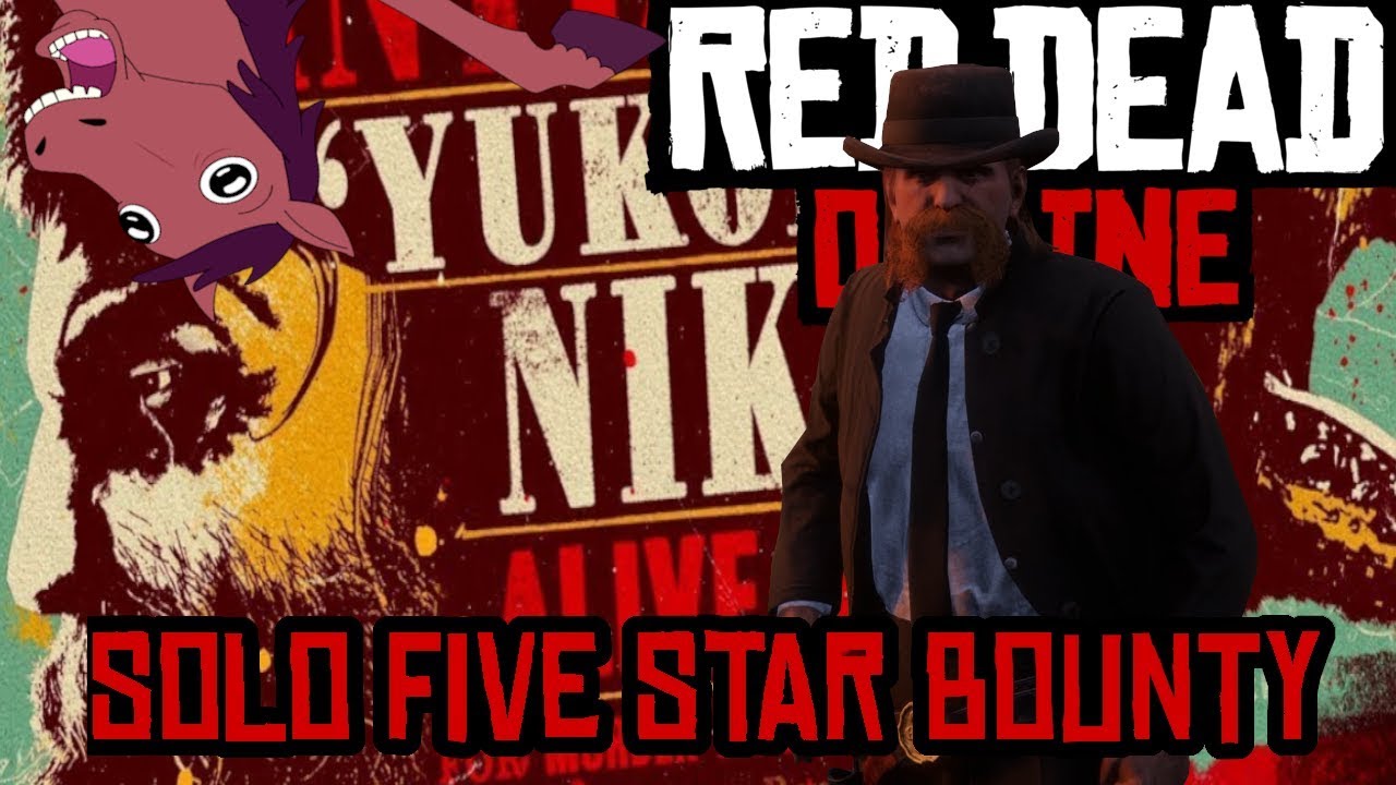 Red Dead Online : How To Capture Yukon Nik Alive On 5 Star Difficultly ...