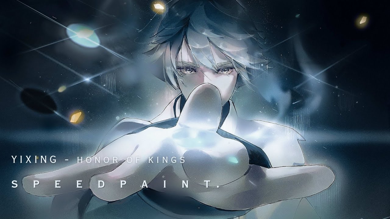 [Speedpaint] Yixing弈星 fanart- Honor of Kings - YouTube