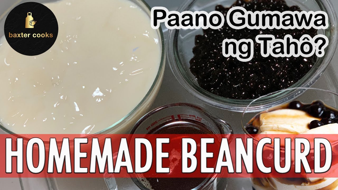 How To Make Beancurd (Tau Huay) - YouTube