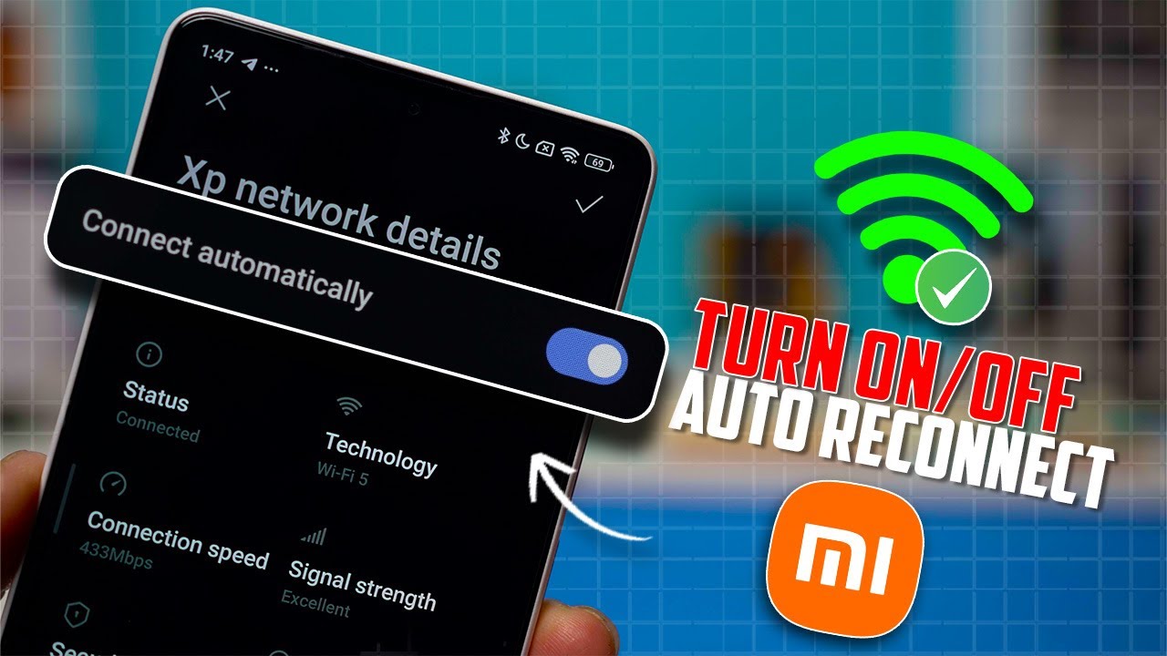 How to Turn On or Off Auto Reconnect to WiFi on Xiaomi Phone - YouTube