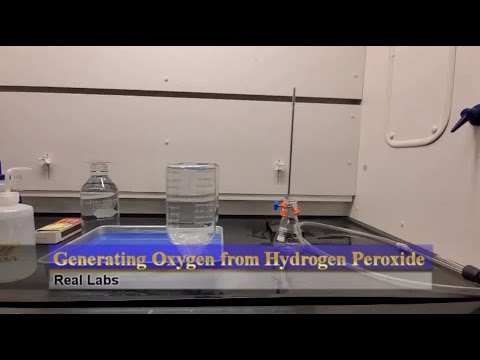 Generating Oxygen from Peroxide - Real Labs Recording - YouTube