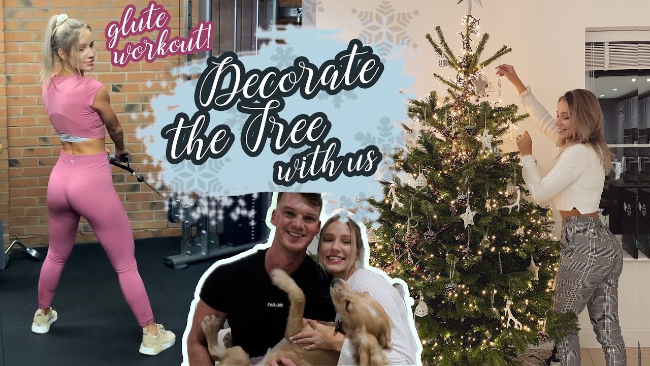FINDING THE PERFECT TREE + GLUTE & HAMSTRING WORKOUT | Fitmas Day 2 ...