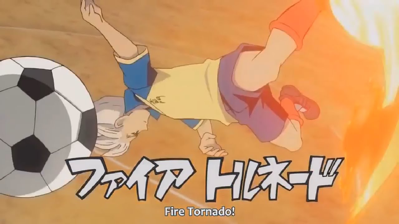 Inazuma Eleven - [60FPS] Fire Tornado HD - YouTube