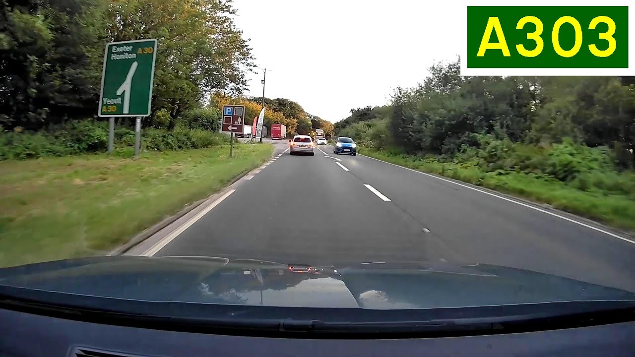 A303 - Ilminster (A358) to Upottery (A30) - Part 3 - YouTube